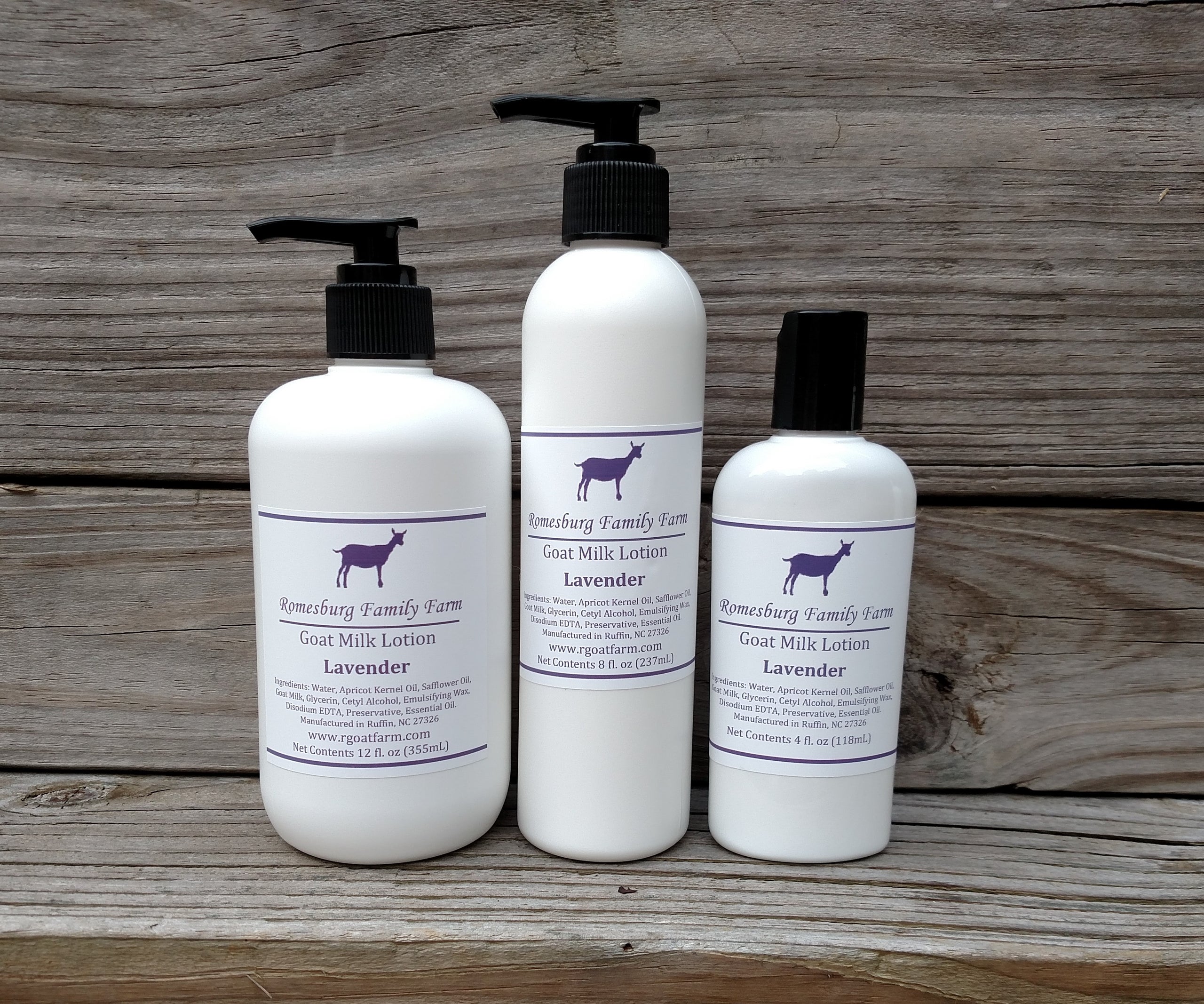 Lavender Goat Milk Lotion | Romesburg Family Farm